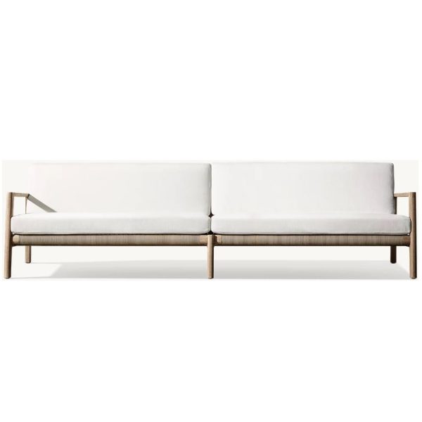 Batavia Teak Deep Seating Lounge Sofa | Aqmateak.com
