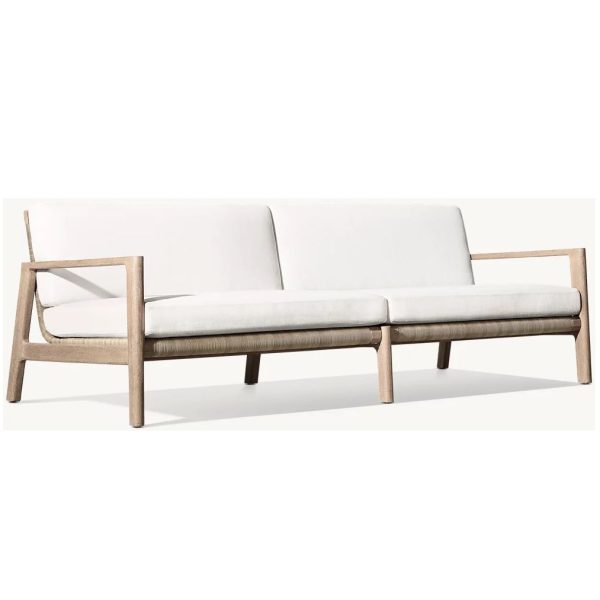 Batavia Teak Deep Seating Lounge Sofa | Aqmateak.com