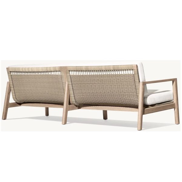 Batavia Teak Deep Seating Lounge Sofa | Aqmateak.com